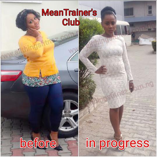 How Stella transformed her body (size 18 to size 10) in a few weeks!