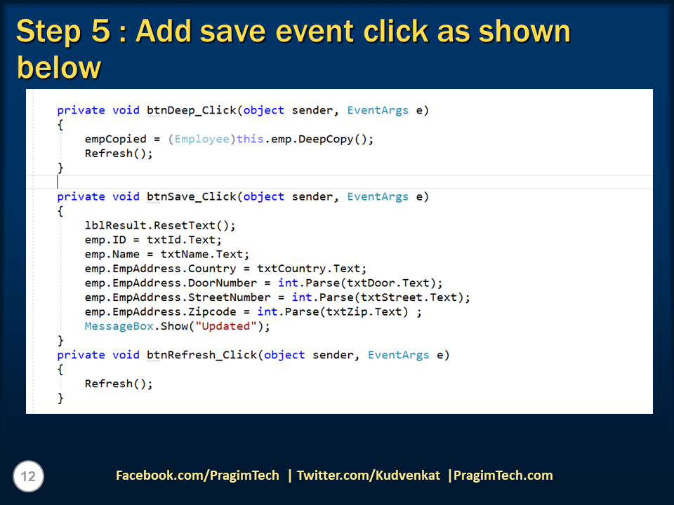 Sql Server Net And C Video Tutorial Prototype Design Pattern Introduction Slides