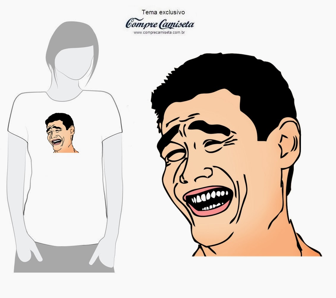 Loja Upper: meme rindo