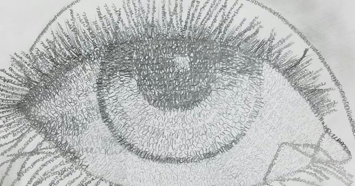 Jerdee's Art Classes: Drawing A | Text Drawings