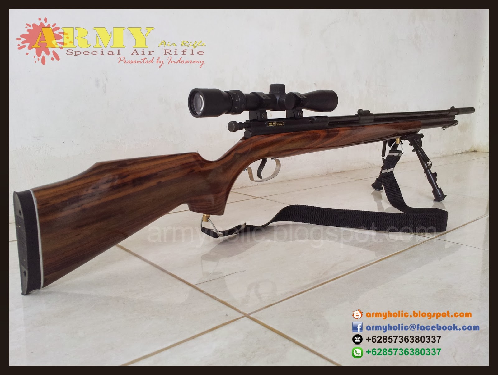 MODEL SENAPAN ANGIN: SENAPAN ANGIN GEJLUK ARMY CLASLIK SINGLE POWER