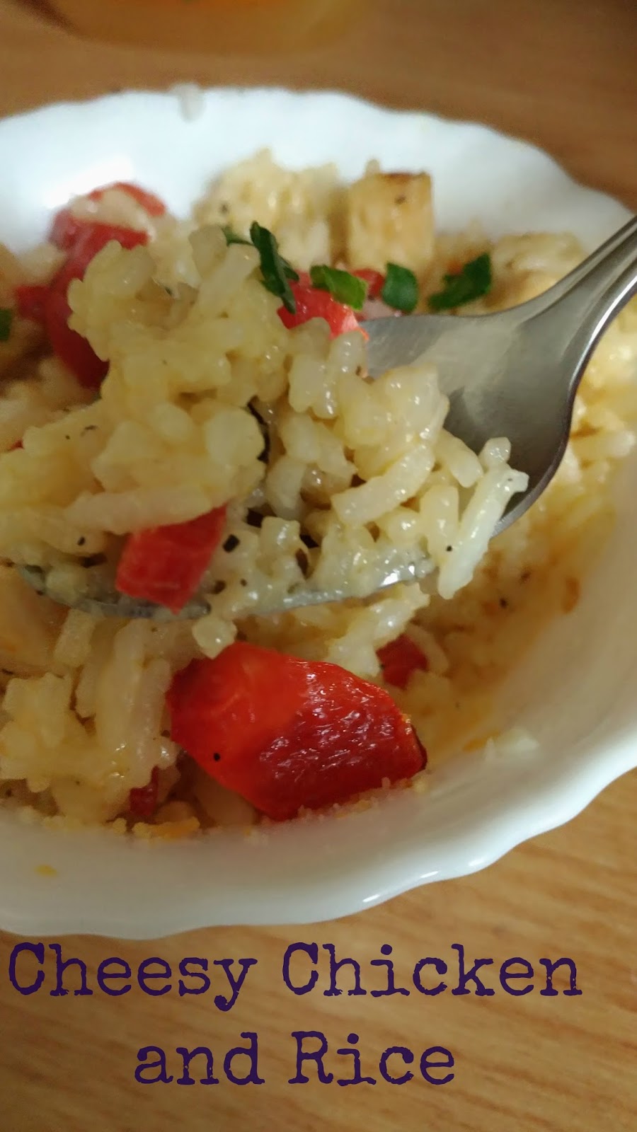 Cheesy Chicken and Rice - Christina Chandra