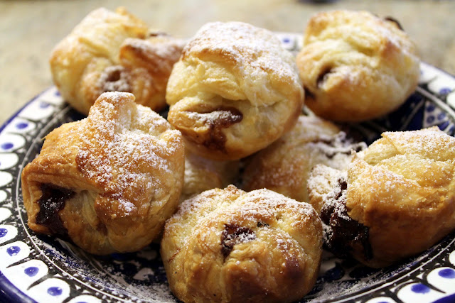 Serena's Medium Rare: Chocolate Puff Pastry Balls