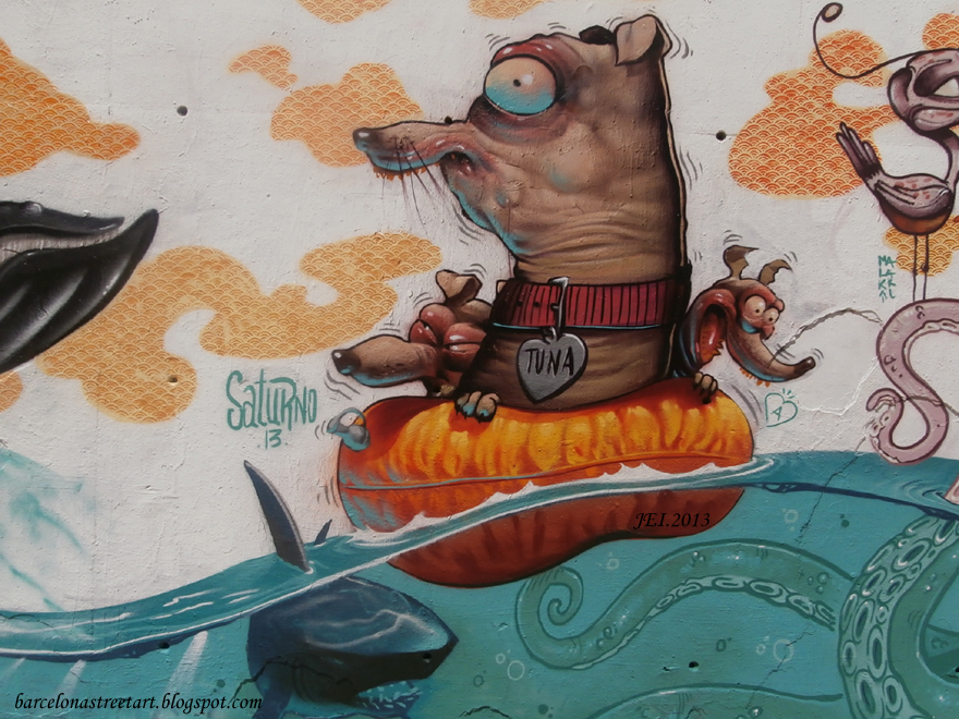 BARCELONA STREET ART: FART FESTIVAL STREET ART 9 JUNIO 2013
