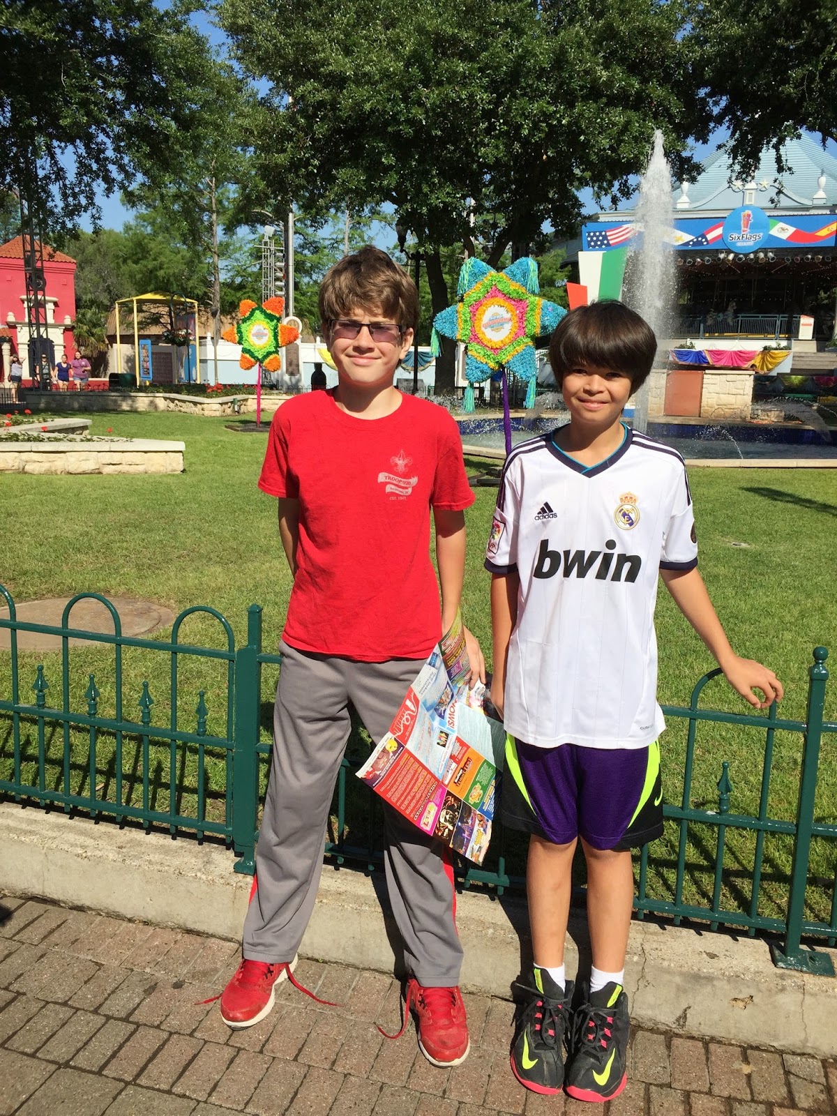 The Tales of Three Boys: Sixth Grade Fieldtrip to Six Flags
