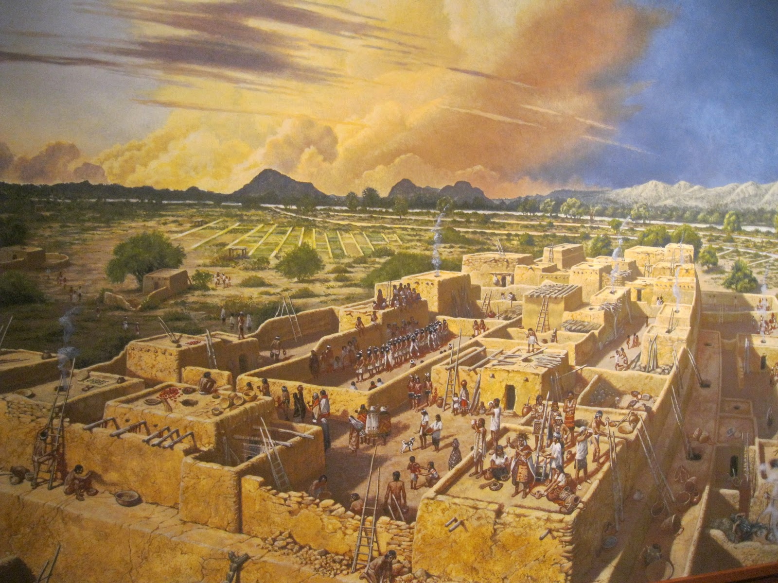 Hohokam Stadium Arizona Los Culturas ArqueolÓgicas De OasisamÉrica