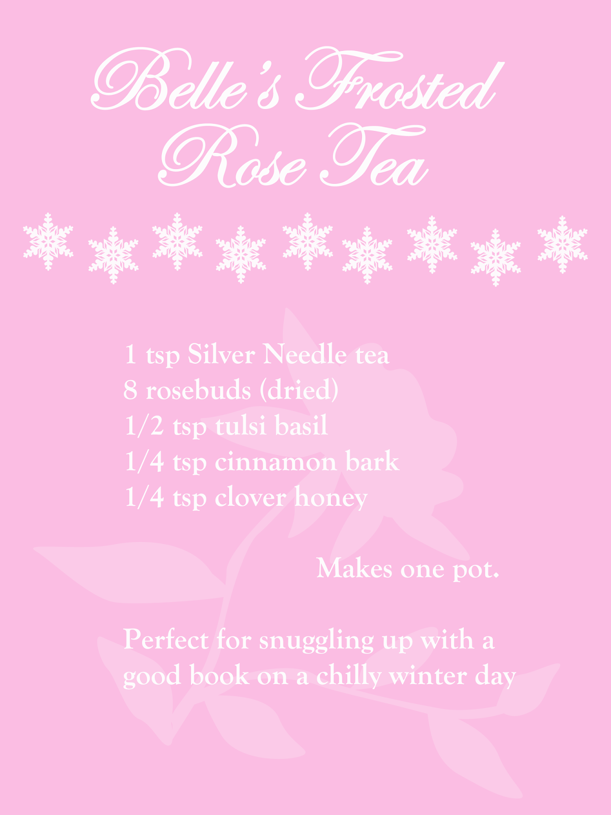 Merryweather's Cottage: From Mrs. Potts' Cupboard | Belle's Frosted ...