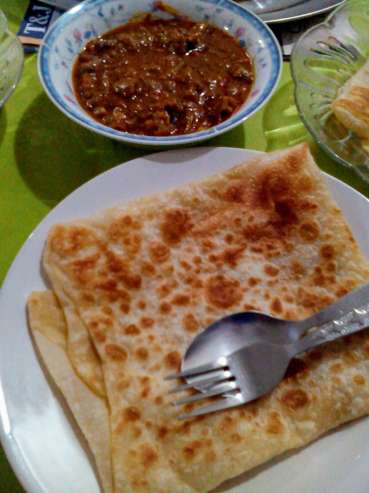 Jane Yee's food & life diaries: Roti canai aka indian flat bread 印度饼