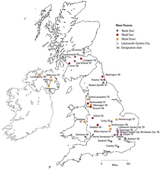 Urban Networks: Las “new towns” británicas (1946-1970)