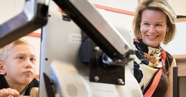 Queen Mathilde attended 50th anniversary of La Famille Center ...