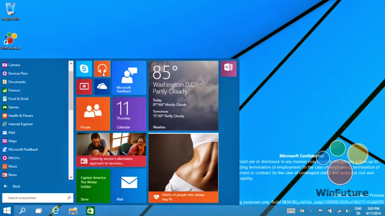Everything Windows 10: Sneak peak: An early look at the next Windows