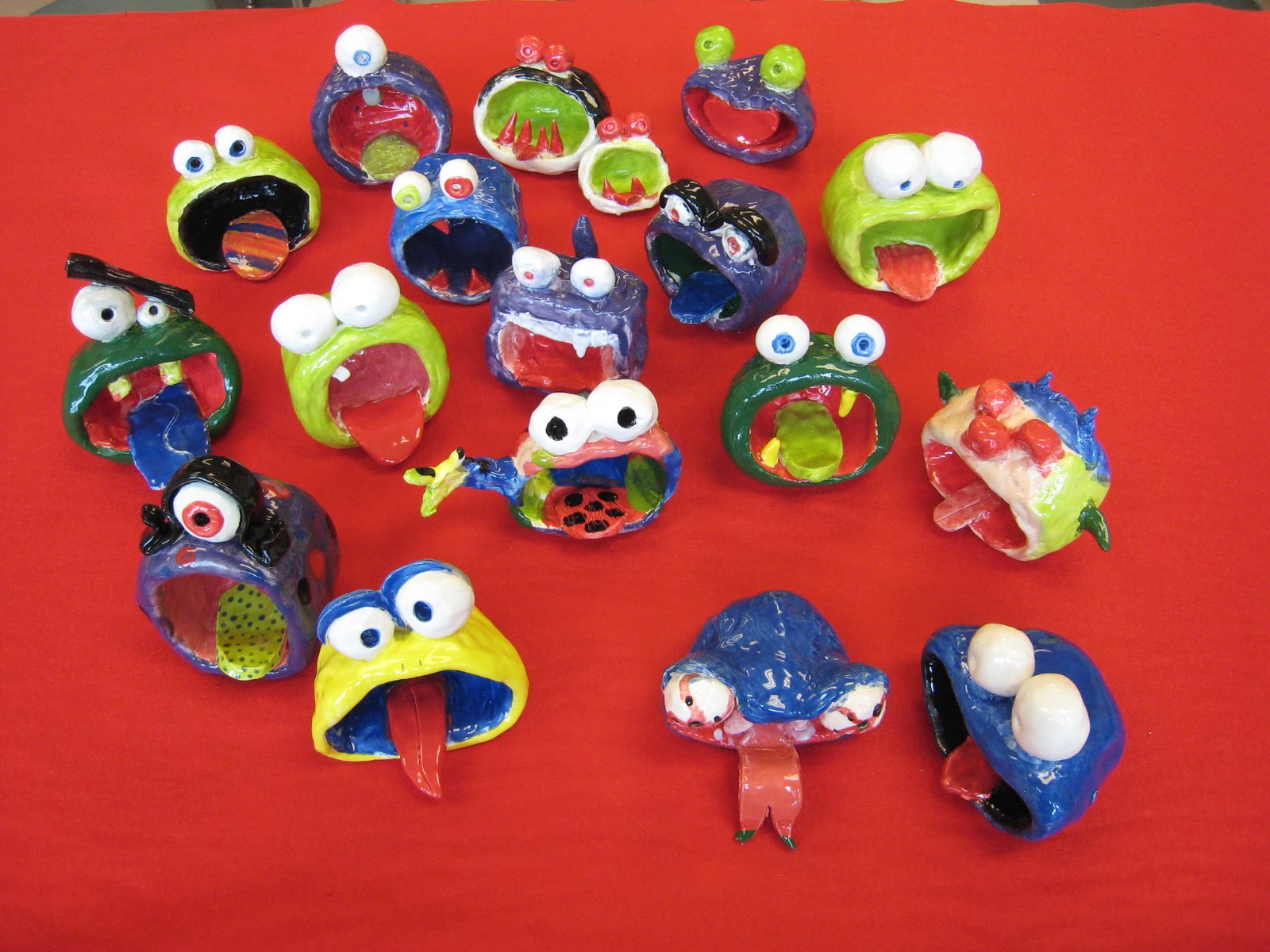 Abby Kaplan DeLuca: Lesson Plan-Clay Monsters