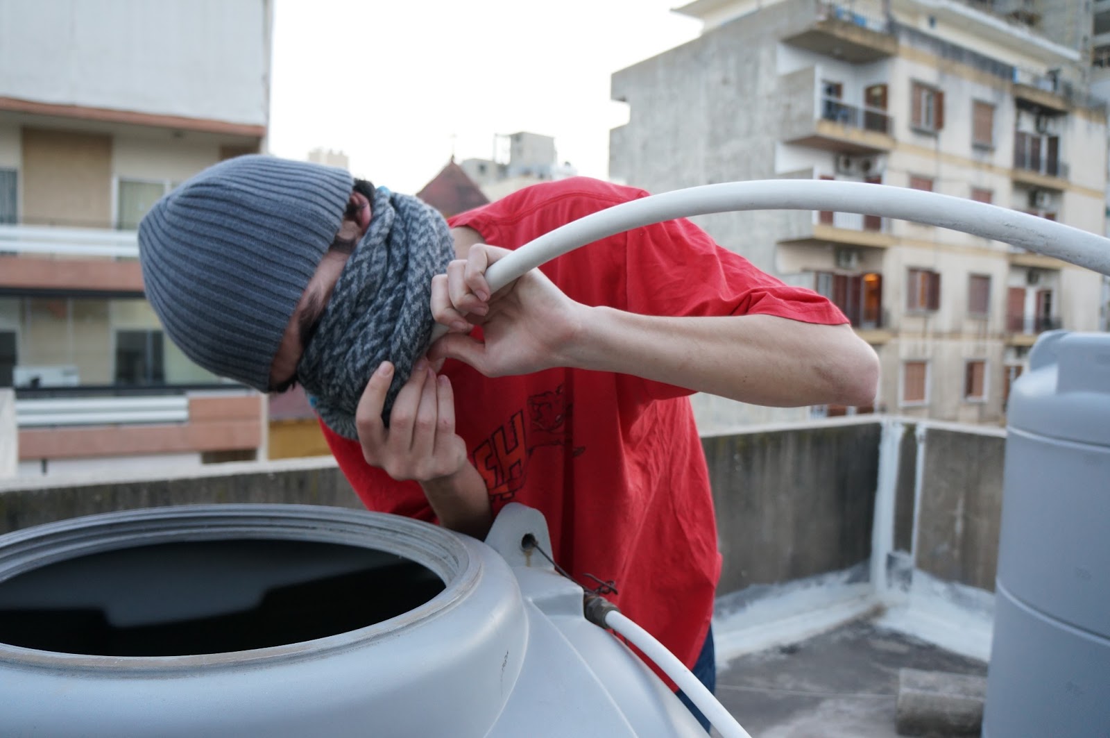 BEIRUTSTATEofMIND: The art of water syphoning (from the neighbours)