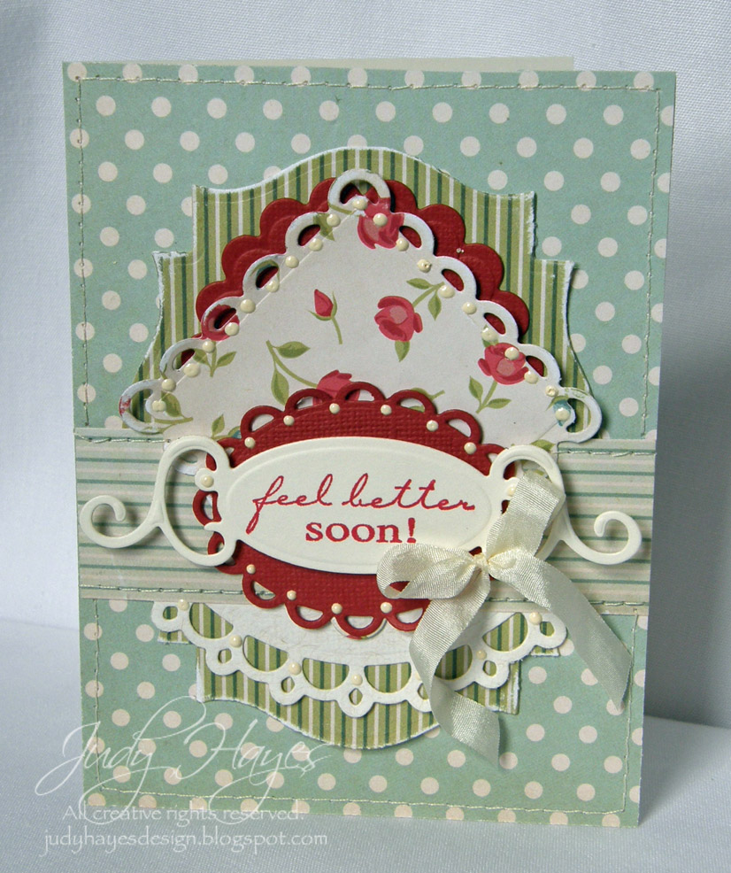 Creating...My Style: A "Feel Better" Scrap Card