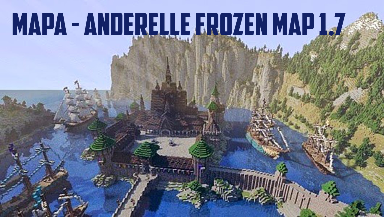 WorkCraft: Mapa - Arendelle Frozen Map