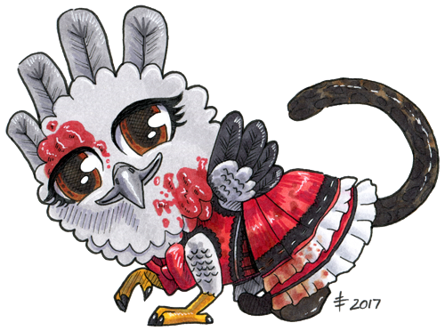 Studio Mikarts: Tomodachi Fest Commission - Chibi Gryphon