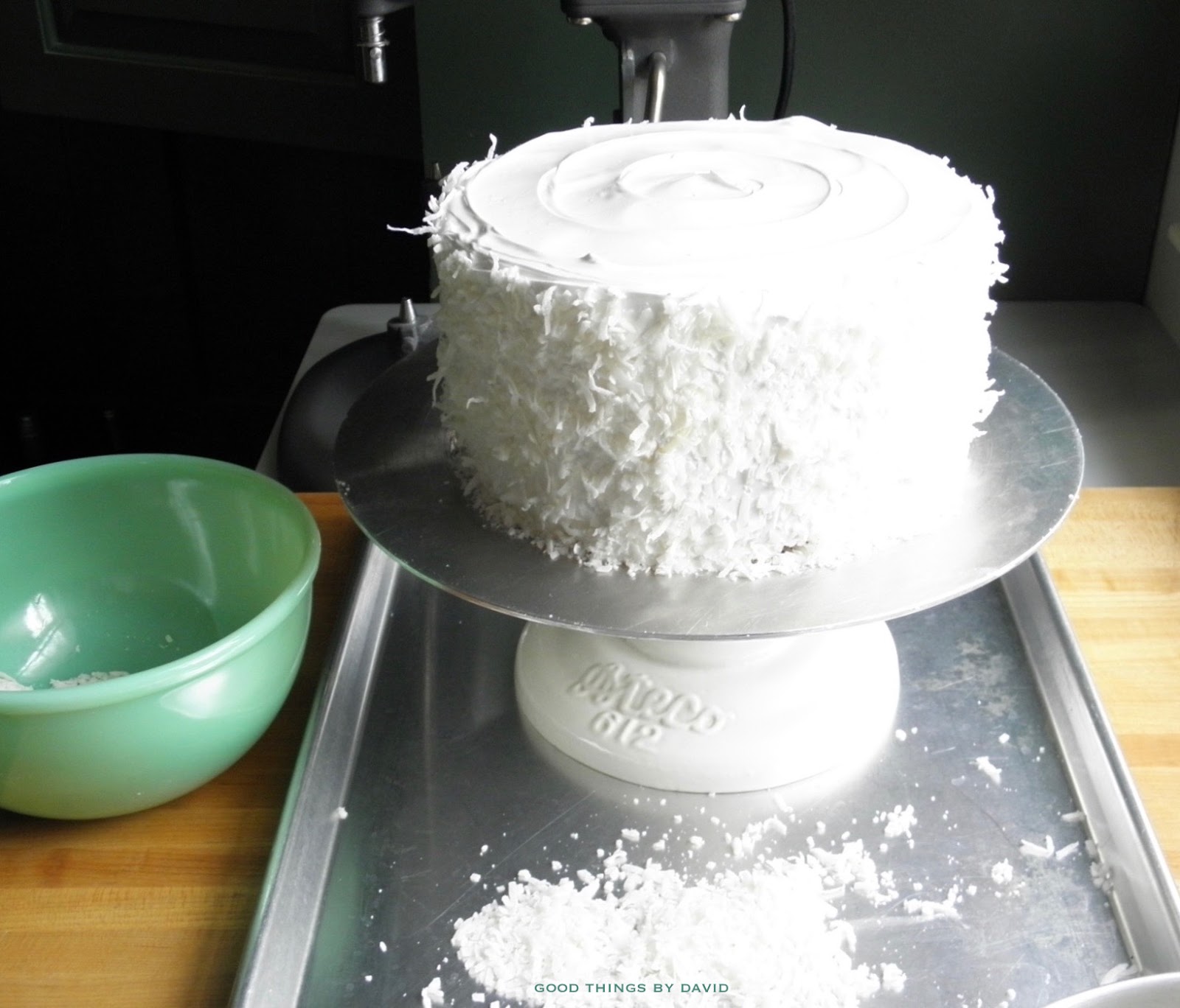 Coconut Birthday Cake