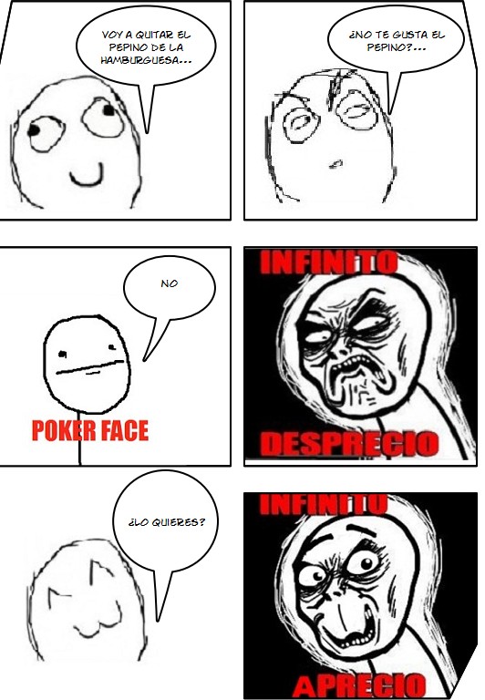 LOS MEMES MÁS FAMOSOS!: No me gustan los pepinos en la hamburguesa