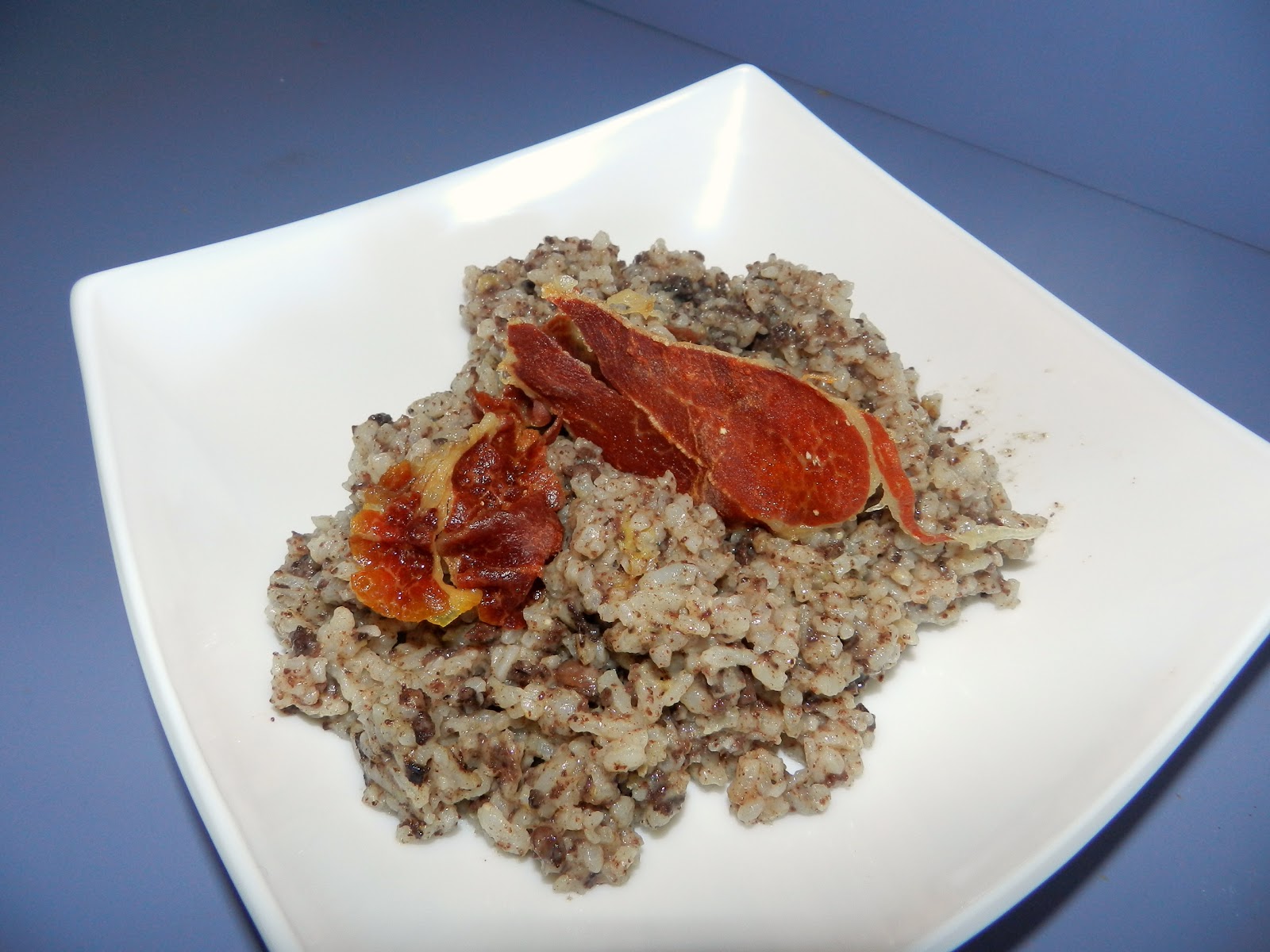 La cocina de Vifran: Arroz cremoso con morcilla