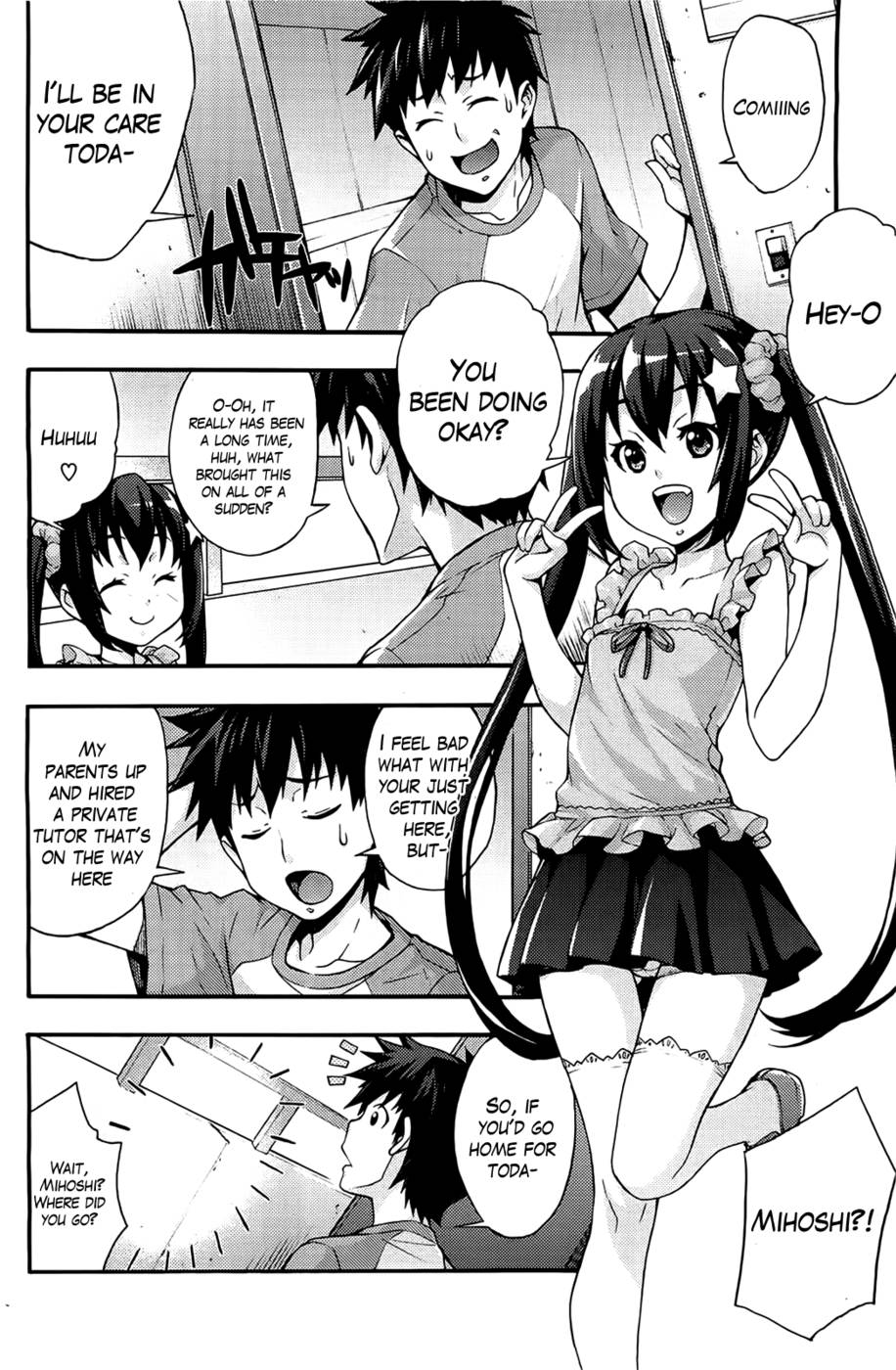 World Hentai manga: The Sexy, Heart-Pounding Study ~My First Time was Onii-chan Ch. 1