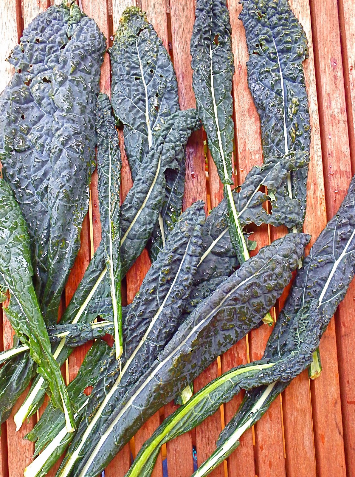 Les receptes que m'agraden: Trinchado de col kale con papada