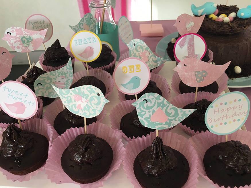 The Blooming Orchids: Little Birdie Themed Birthday Party With Free ...