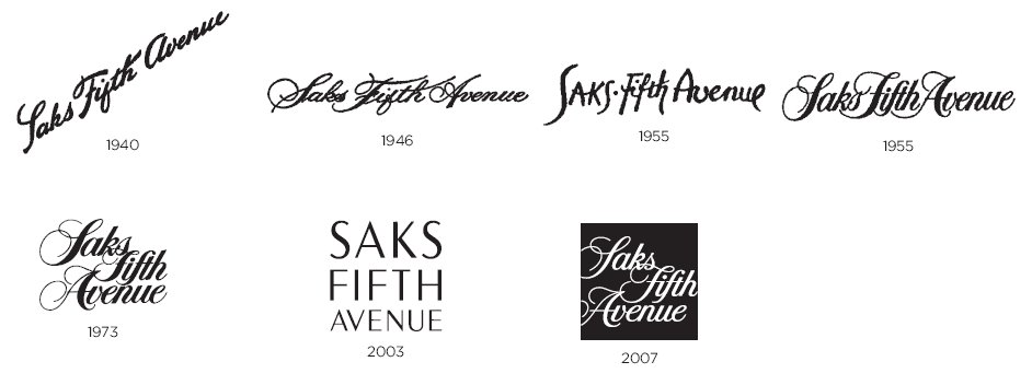 History of All Logos: Saks Fifth Avenue Logo History