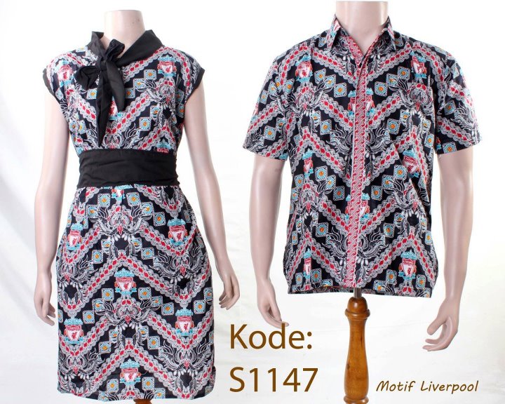 Batik Bola Couple Motif Liverpool (S1147) - Brahma Curva Shop