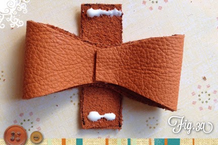 Leather Hair Bow Tutorial