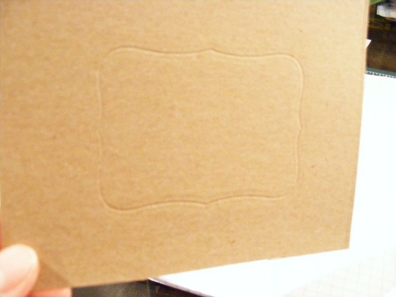 She's a Sassy Lady: Double Embossing Technique