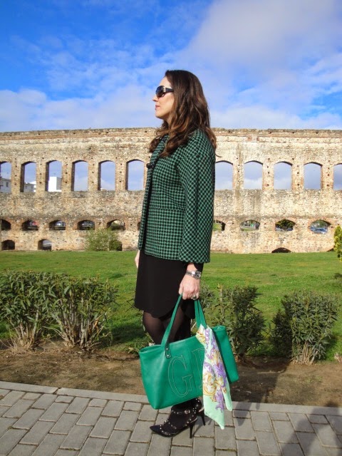 MODA EN PROVINCIAS: VERDE + NEGRO