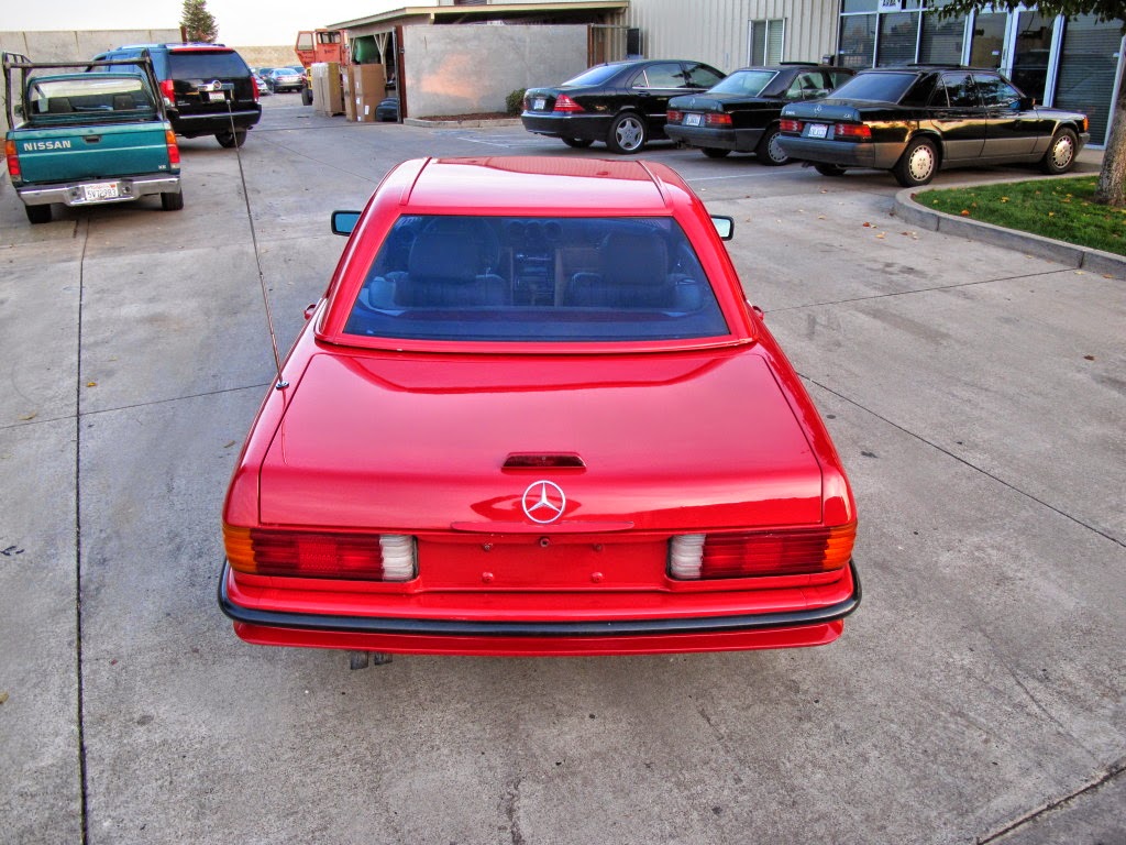 Mercedes-Benz W107 SL500 RED | BENZTUNING