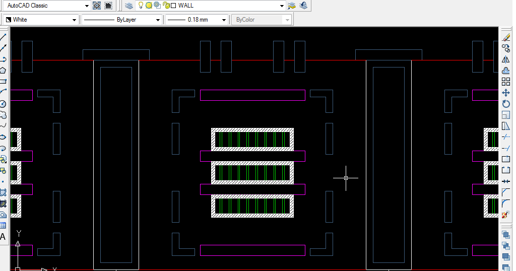 MR ARCHITECT: Boundary Wall 2D Plan & Elevation