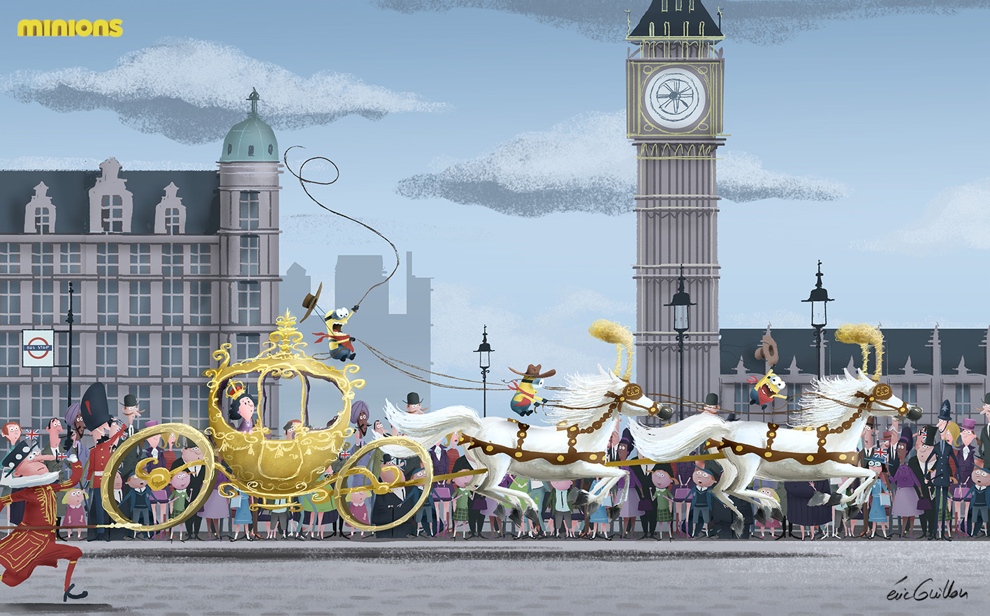 eric guillon: Minions. Early sketches...