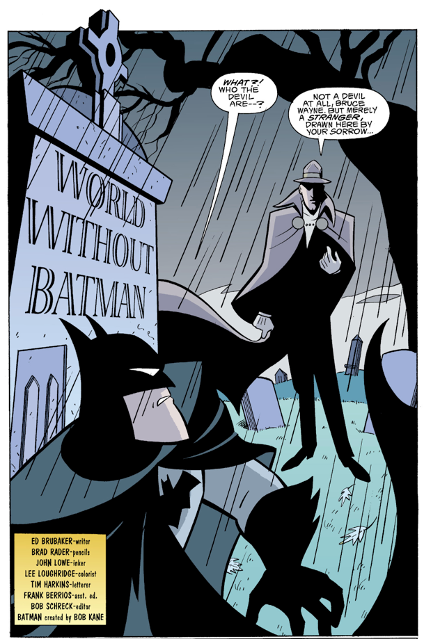 Lido Shuffle: Panel Vision - World Without Batman