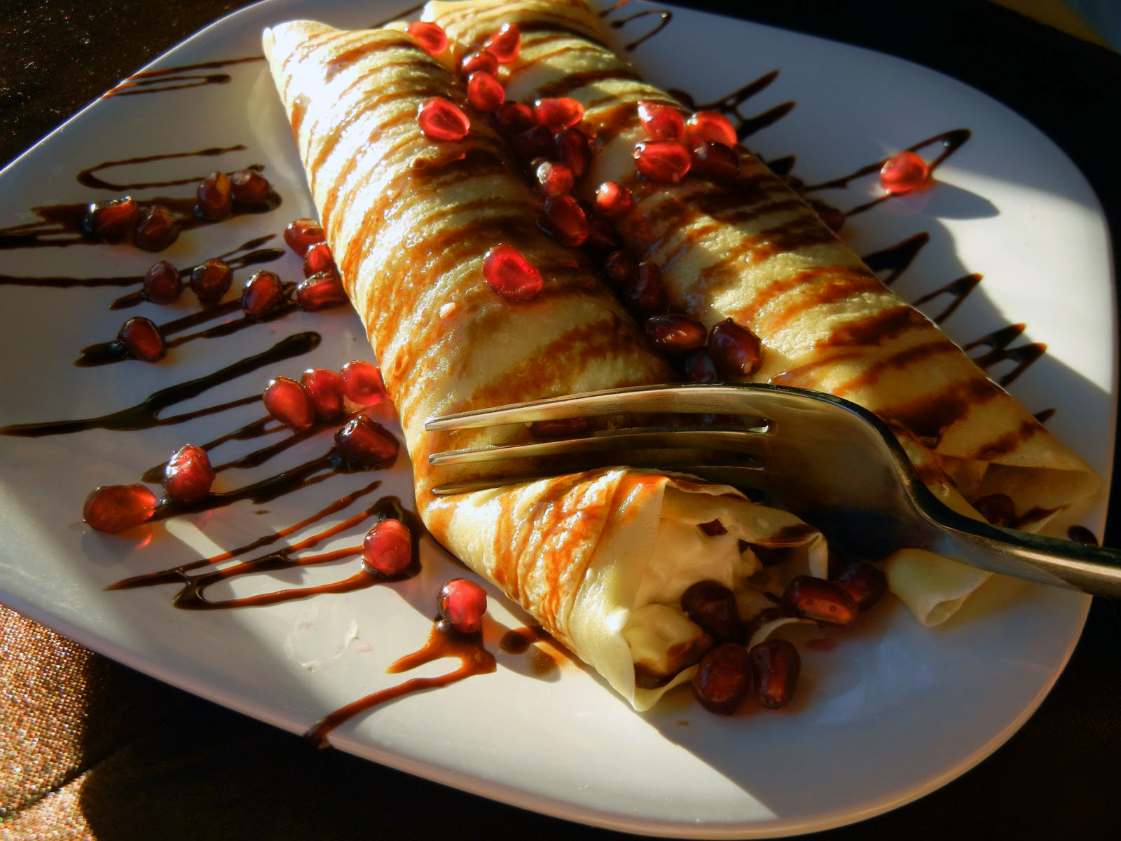 Palacinke recepti: Nar - krem palačinke