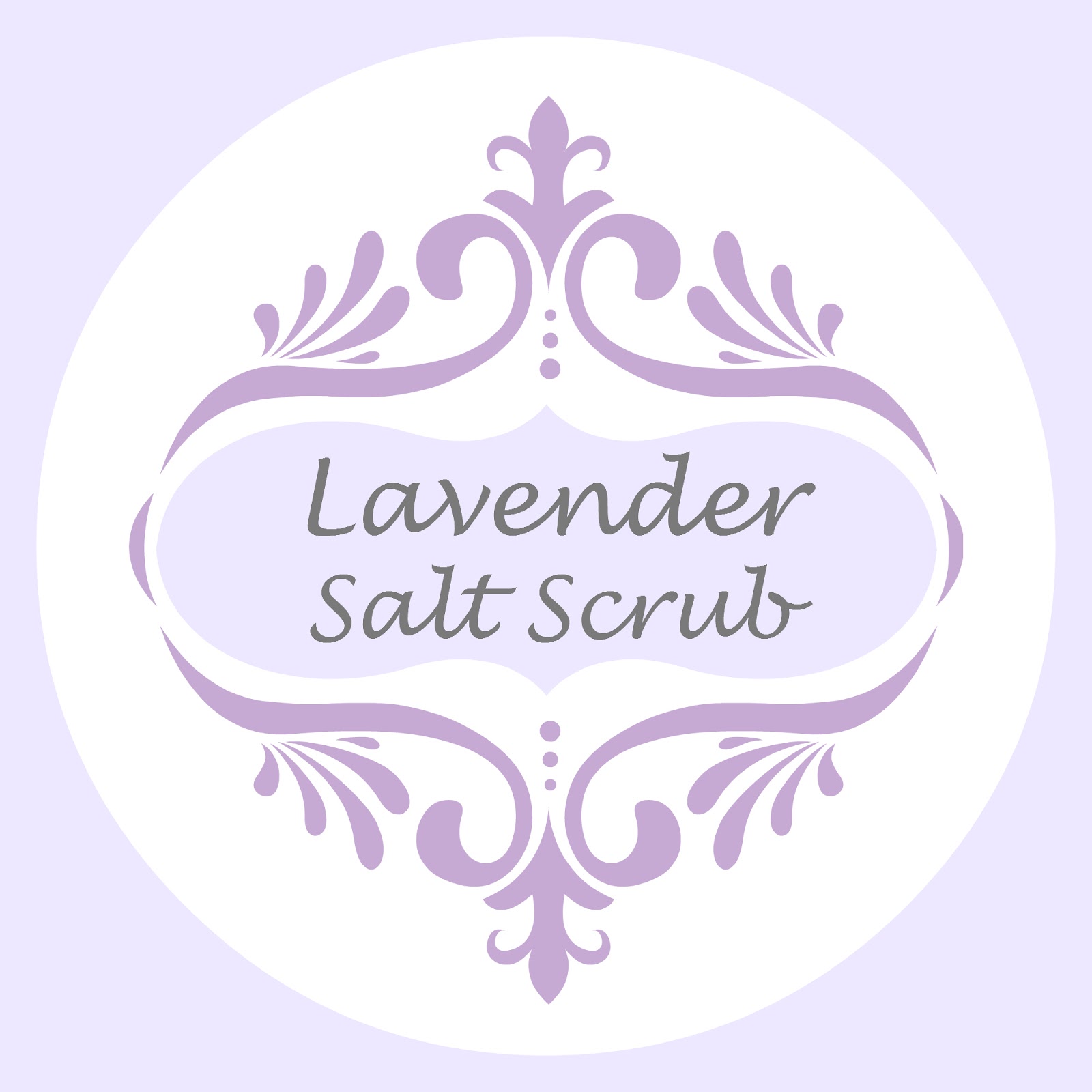 Donna's Designs: DIY Lavender Salt Scrub