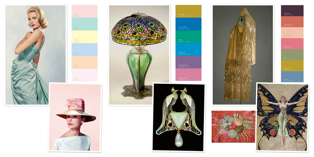 feel good time: decade color palettes.