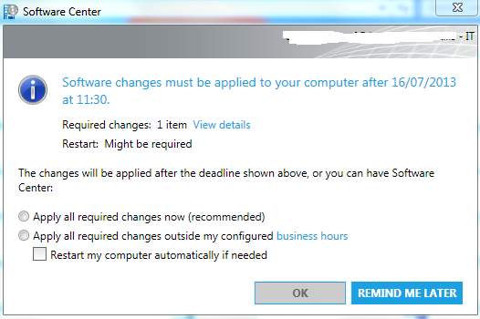 System Center Configuration Manager 2012: Software Updates Notification ...