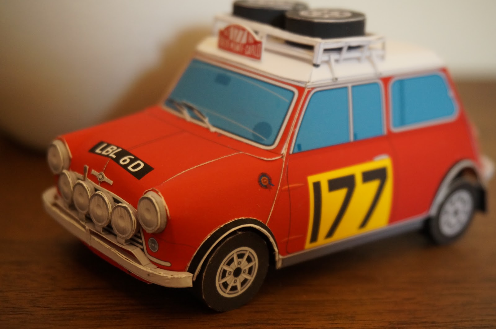 Something Good by DIY ： 手作りのステキな何か: ペーパークラフト Mini Cooper S Monte Carlo ...