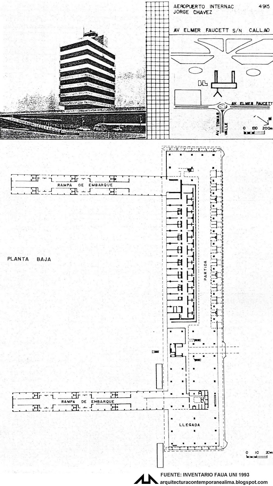 ARQUITECTURA CONTEMPORANEA DE LIMA: 4915 AEROPUERTO INTERNACIONAL JORGE CHAVEZ