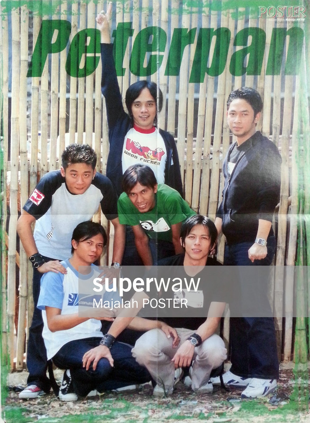 BIG POSTER BAND PETERPAN 2003