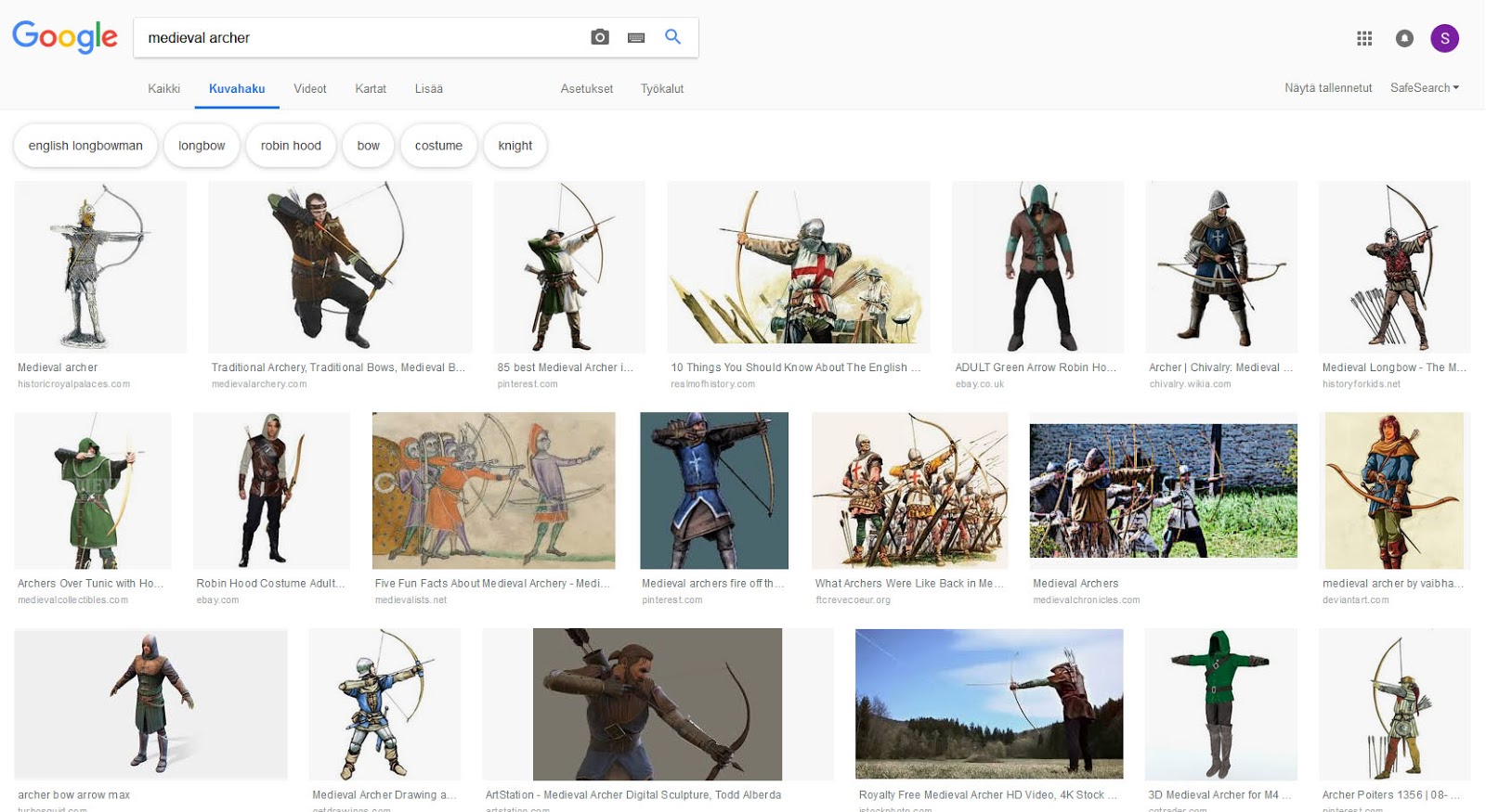 Crap Archery: How easy it is to find good reference pictures of archery ...