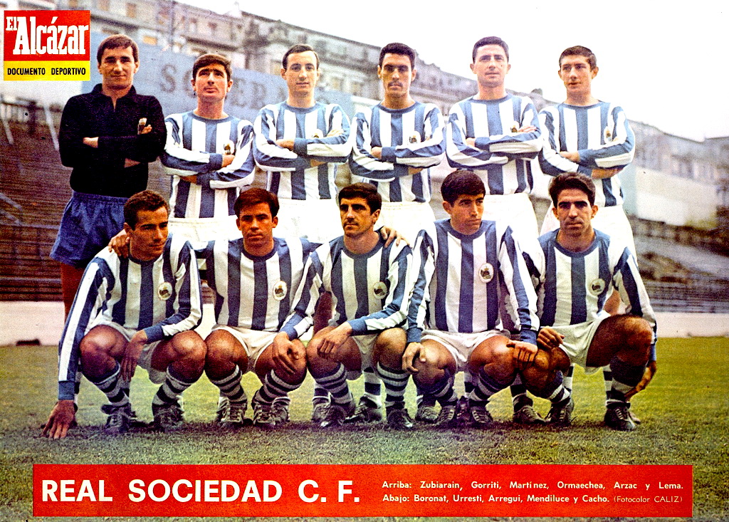 ⚽REAL SOCIEDAD DE FÚTBOL 📆1909 🔚1990