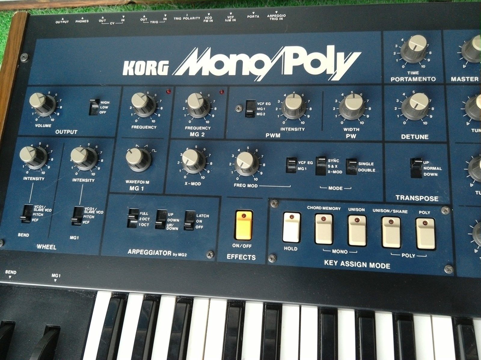 MATRIXSYNTH: KORG MONO/POLY Synthesizer Serviced