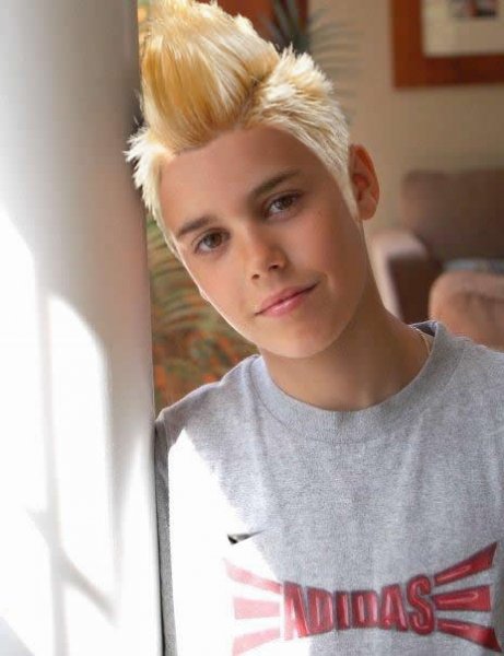 Justin Bieber Mohawk Haircut - Evolution of Men's Hairstyles