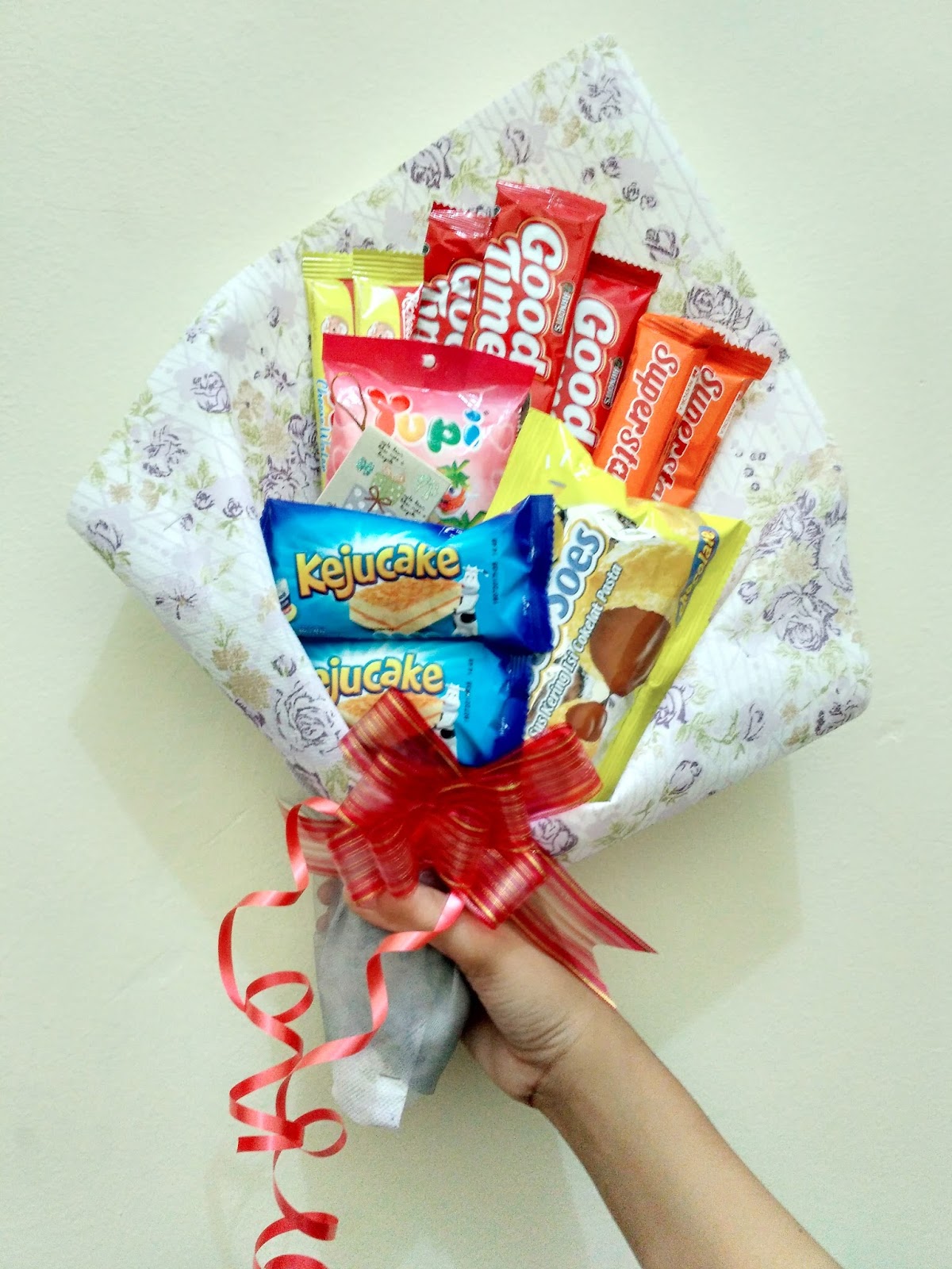 SIMPLE SNACK MIX BOUQUET 3 - Snack Bouquet & Parcel