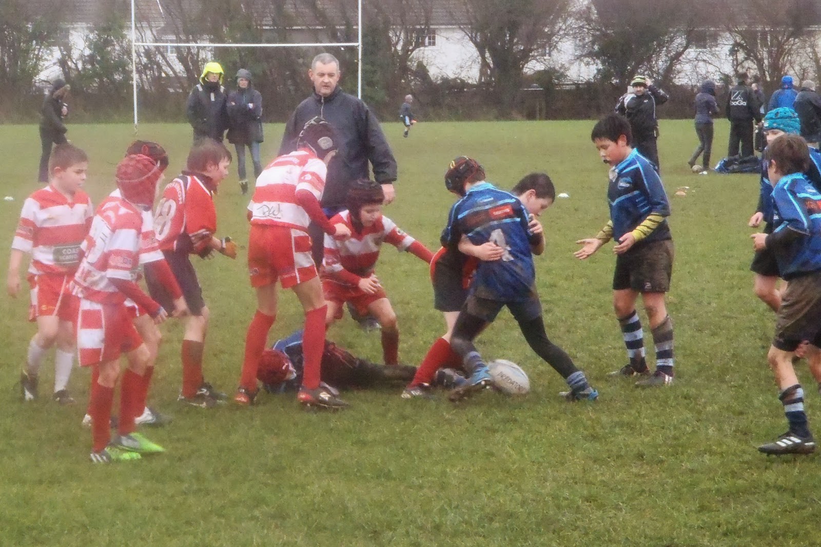 Mumbles Dragons Under 11's Rugby Team: February 2015