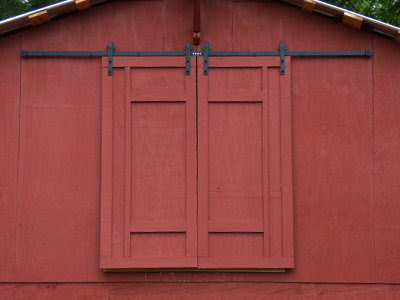 5 Acres & A Dream: Hayloft Doors (with Barn Quilt)