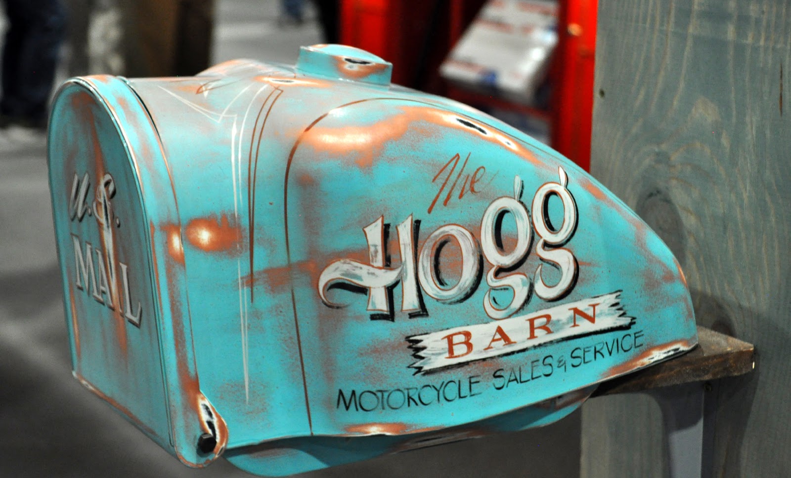 Just A Car Guy: cool mailbox from a motorcycle gas tank